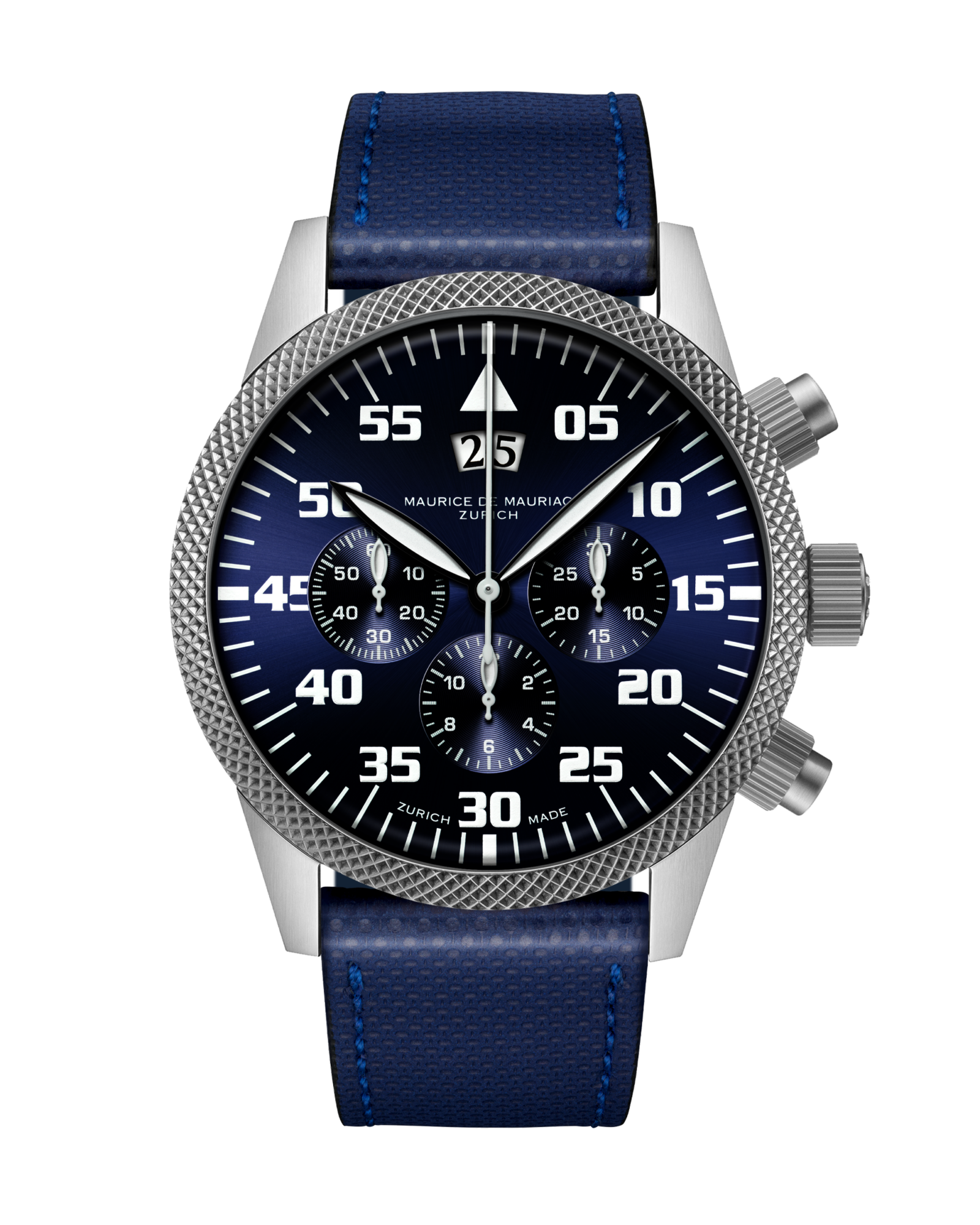 Chrono watch Big Date by Maurice de Mauriac from Zurich
